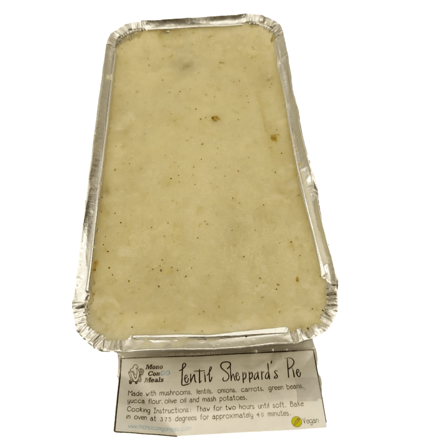 Sheppards Pie (Lentil) – Mono ConGO Meals